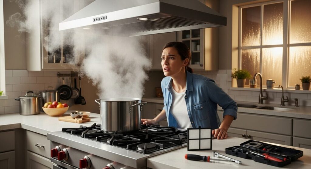 How Faulty Range Hoods Cause Serious Ventilation Problems – Repairmen